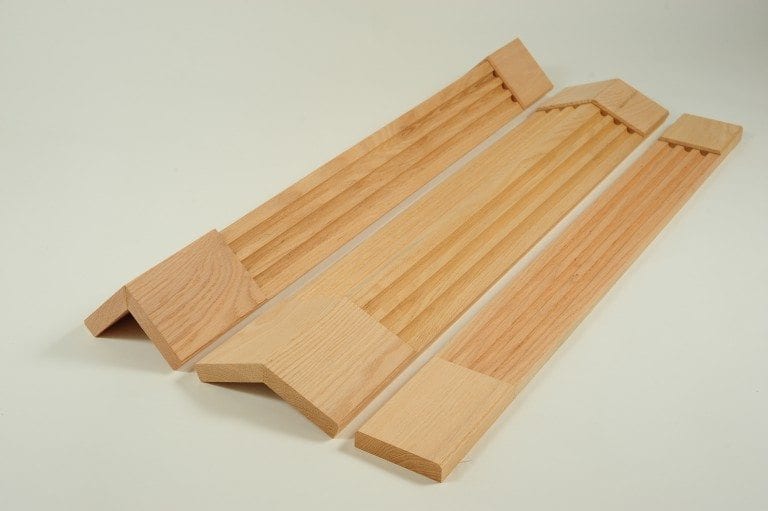 Bar Front Fluted Columns & Corners - Hardwoods Incorporated