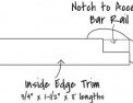 Bar Trim Molding Supplies for Your Home Bar - Hardwoods Incorporated