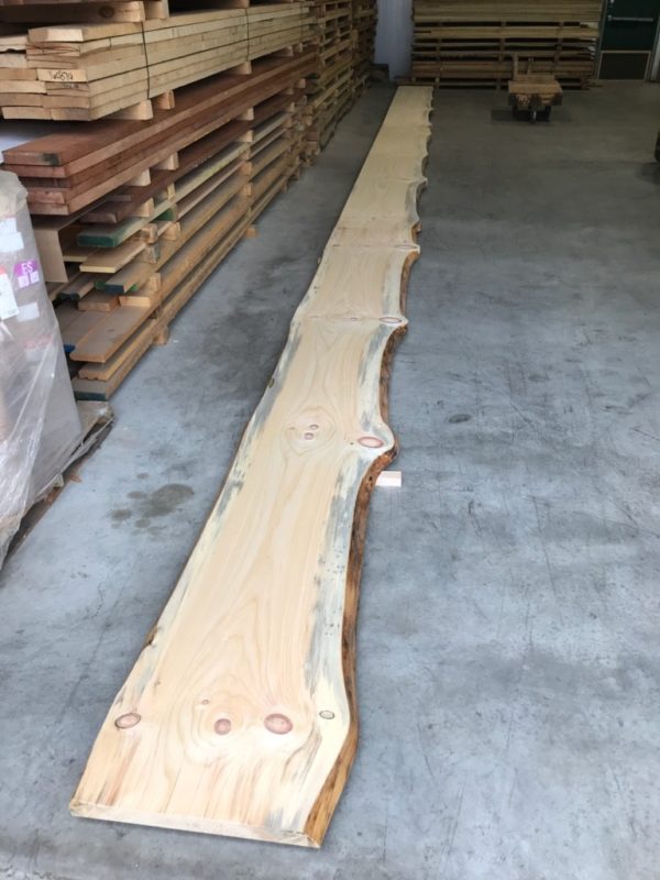 Natural edge slab bar tops - Hardwoods Incorporated