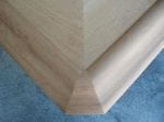 Traditional wood bar arm rest molding with cropped corners. - Hardwoods ...