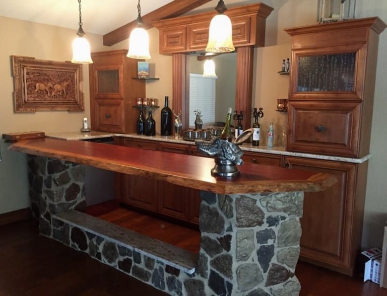 Custom Made Bar Tops by Hardwoods Inc - Hardwoods Incorporated