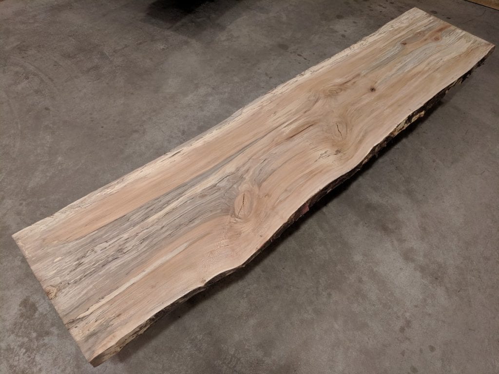 Spalted Sycamore Bar Top Slab - Hardwoods Incorporated