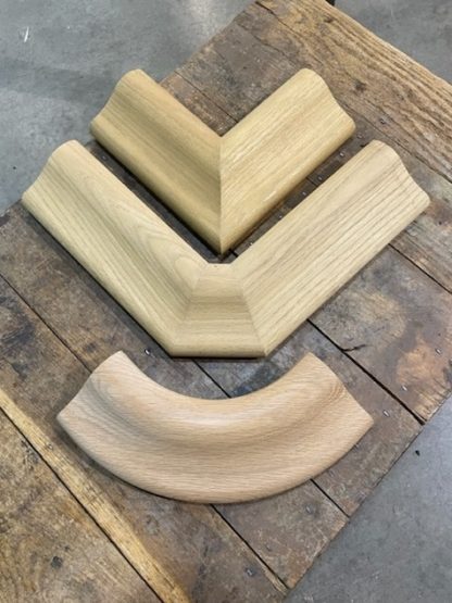 Bar rail molding corner options - Hardwoods Incorporated