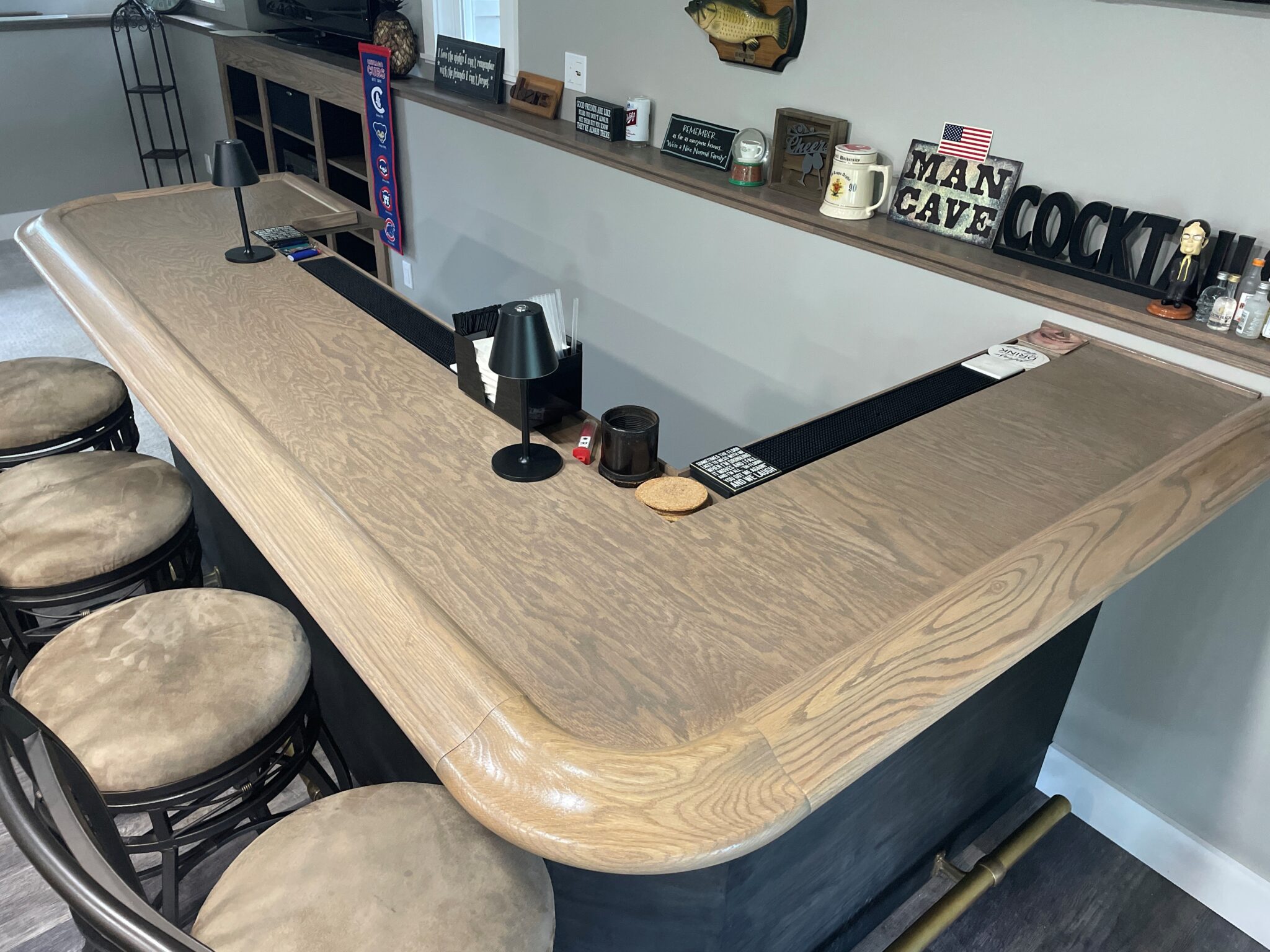 Bar Rail - Hardwoods Incorporated